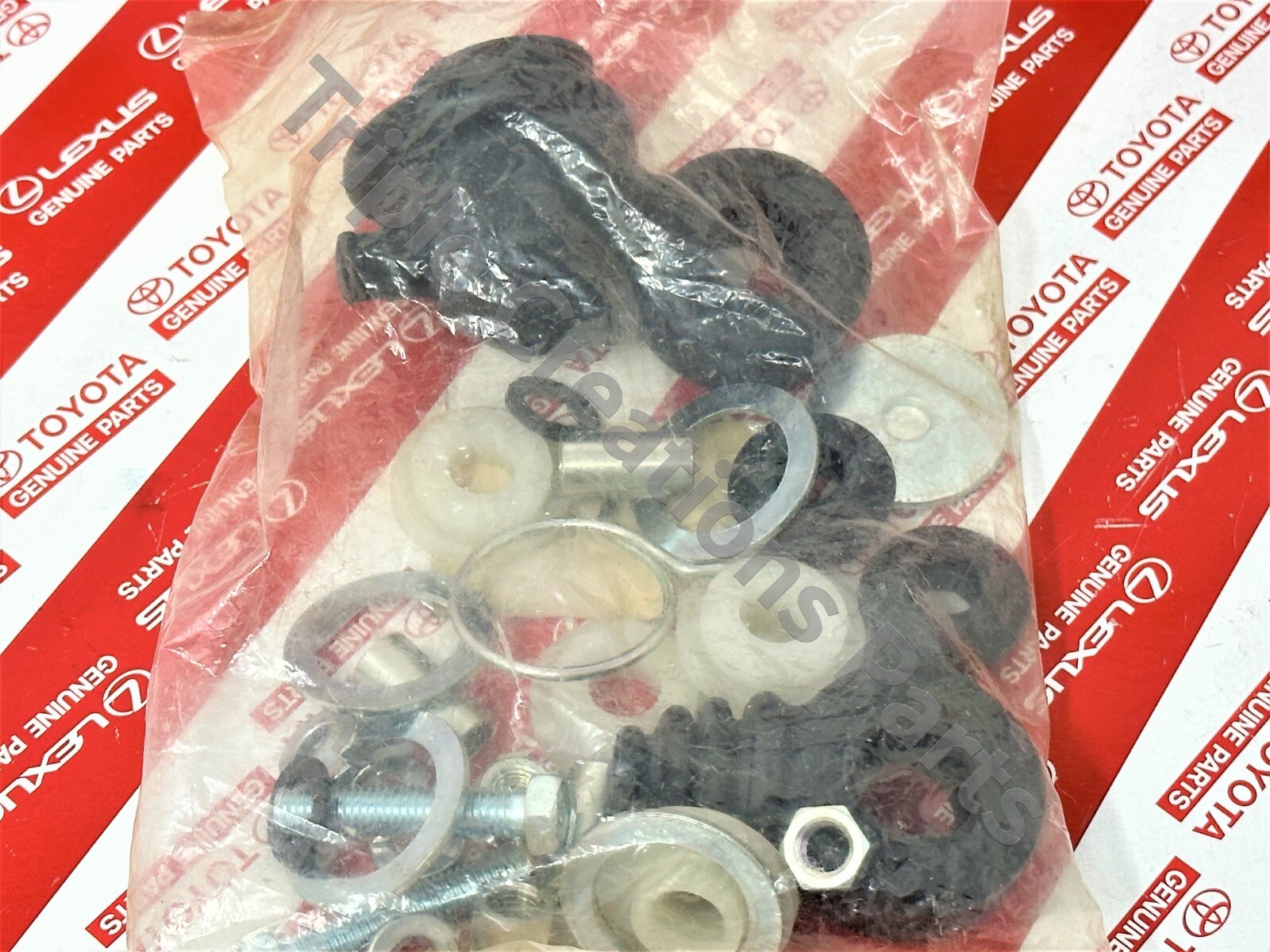 0447760010 GENUINE Toyota BUSH & BOOT KIT, LOAD SENSING SPRING 04477 ...