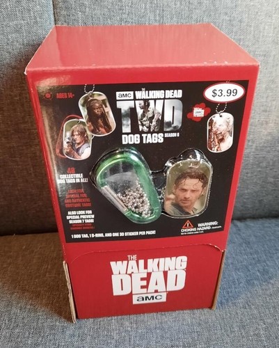 Walking Dead Dog Tags Season 6 24 Unopened Blind Packages in original ...