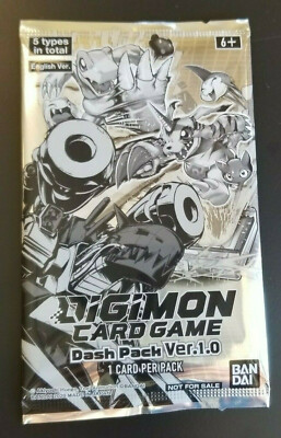 Digimon Card Game Dash Pack Ver 1.0 by Bandai Brand New Sealed | eBay