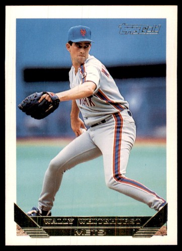 1993 TOPPS GOLD WALLY WHITEHURST NEW YORK METS #271 | eBay