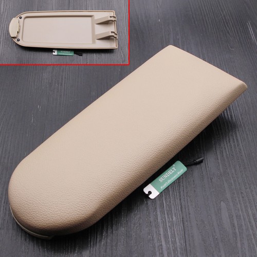 Beige Leather Armrest Center Console Arm Rest Cover for VW Golf MK4 ...