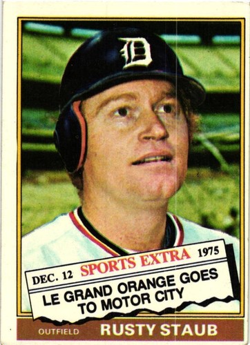 RUSTY STAUB 1976 Topps #120T FREE SHIPPING B7R3S6P10 | eBay