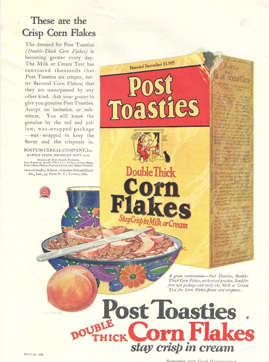 Corn Flakes Box Art
