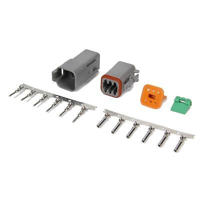 Msd Ignition 8180, Kit Deutsch 6-Pin Connector High Performance ...