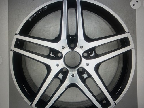 18" MERCEDES AMG FRONT E CLASS WHEEL RECONDITIONED 85398 2124010300 ...