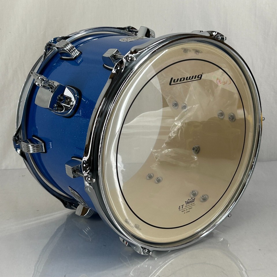 Ludwig Element Evolution Blue Sparkle 12 x 9" Rack Tom Drum New | eBay