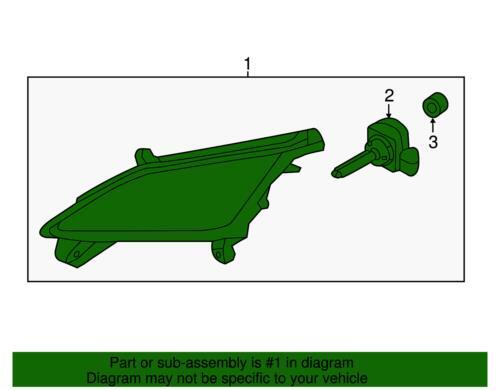 Genuine Hyundai Fog Lamp Assembly 92202-A5010 | eBay