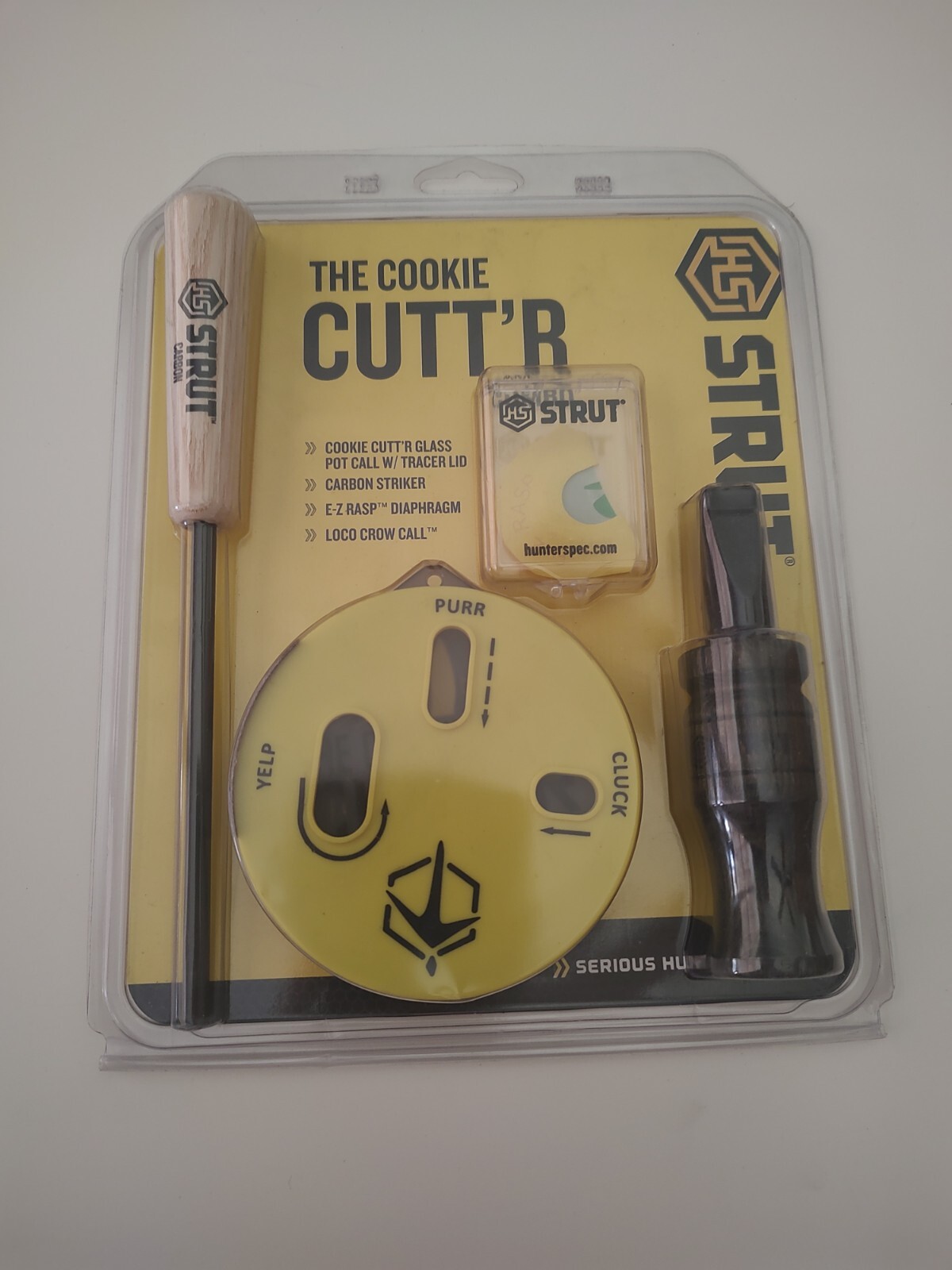 STRUT THE COOKIE CUTT'R COMBO POT CALL MOUTH CALL CROW CALL TURKEY CALL ...