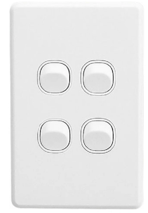 Clipsal Classic Range C2000 Light Switches and Powerpoints White ...