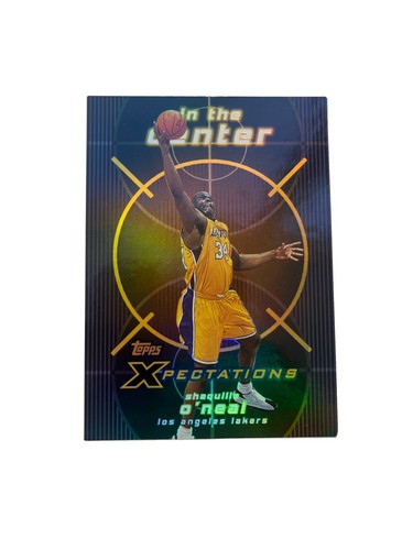 Shaquille O'Neal 2001 Topps Xpectations Unsigned Card | eBay