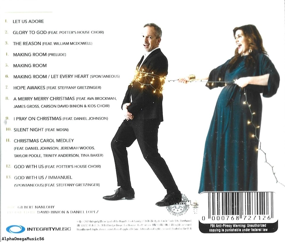 DAVID & NICOLE BINION - Dwell Christmas - Christmas / Holiday CCM CD | eBay