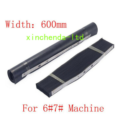 Bridgeport Milling Machine Accordion Type Rubber Way Cover Set Front ...