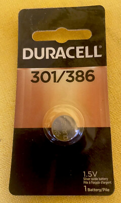 Durcell Batteries - 301/386 Button Cell, Single Pack | eBay