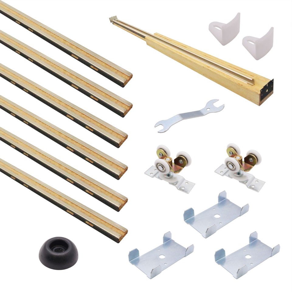 Pocket Sliding Door Kit 915mm / 1200mm Sizes Cut To Suit 120mm Finished ...