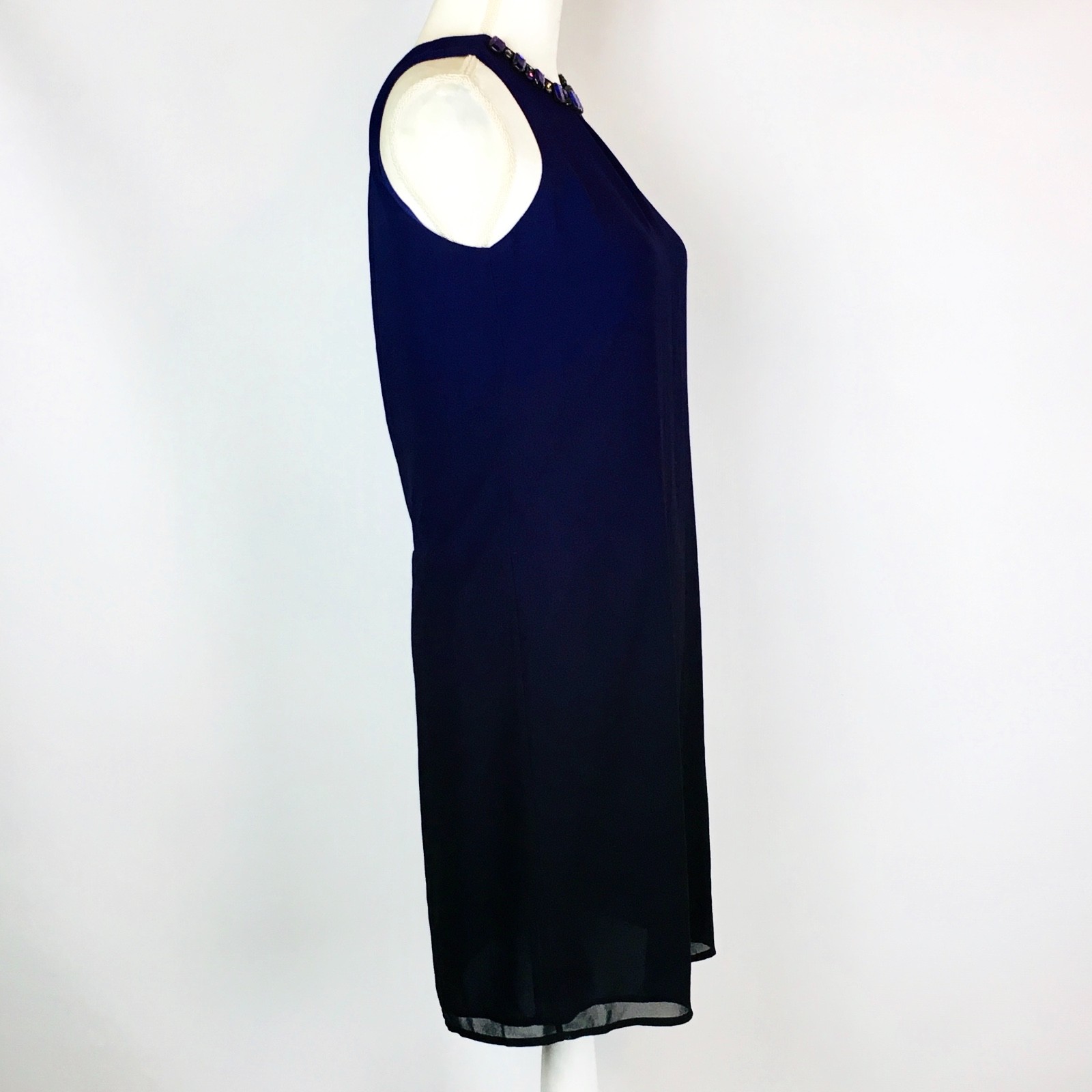 MICHAEL KORS PROTO SAMPLE Iris Purple Cut Out Back Di… - Gem