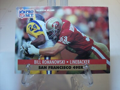 1991 Pro Set Football Card #655 Bill Romanowski (10068) | eBay