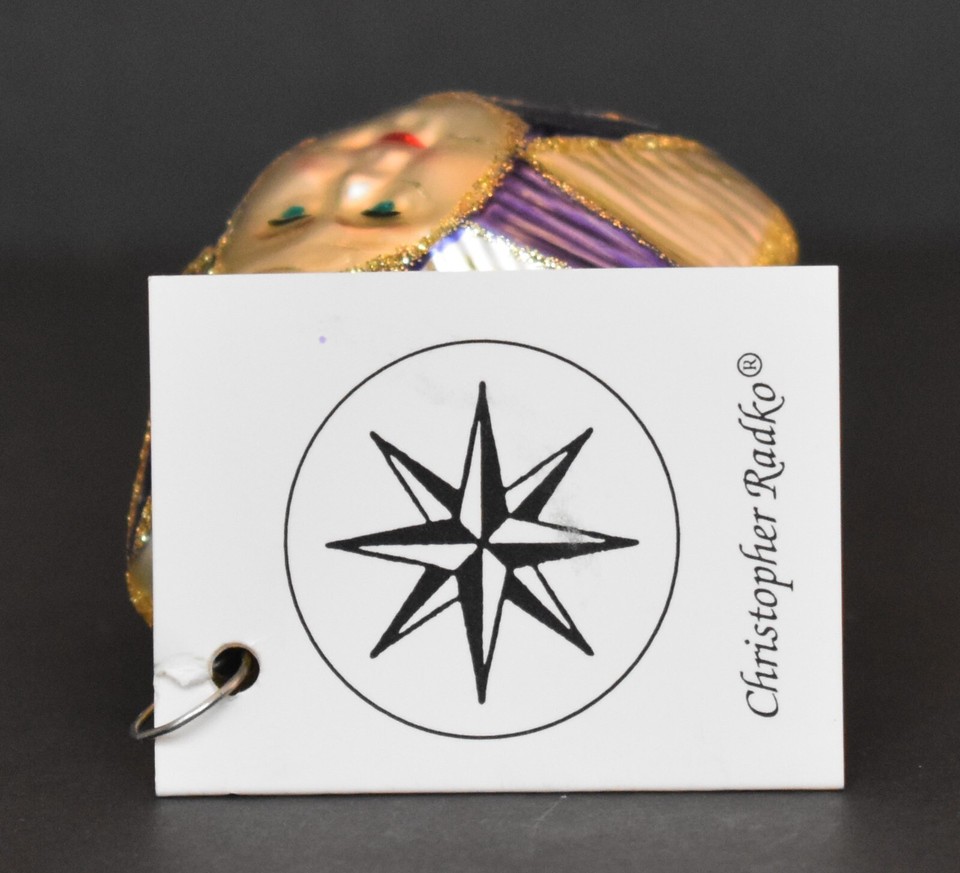Christopher Radko RISING STAR ornament #93-182-0A, 1993 Poland w tag, 2 ...