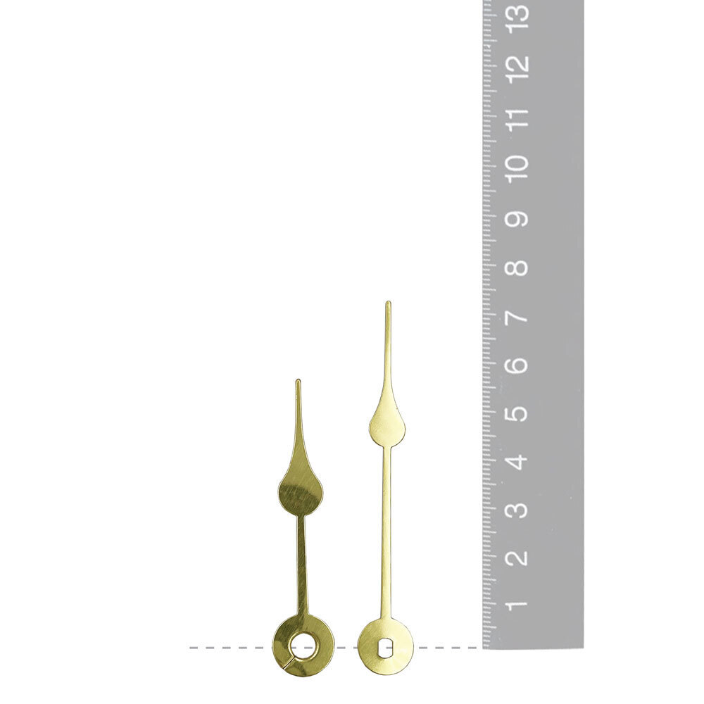Gold Spade Euroshaft Quartz Hands (73mm & 56mm) | eBay