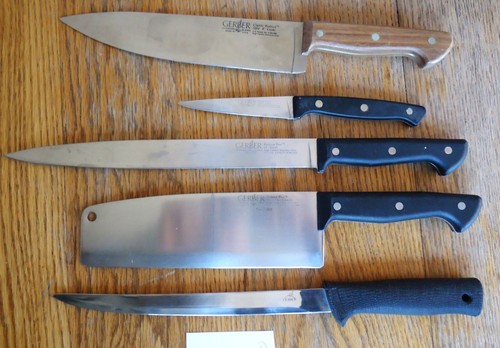 Gerber Balance Plus High Carbon Stainless Steel Kitchen Knives and ...