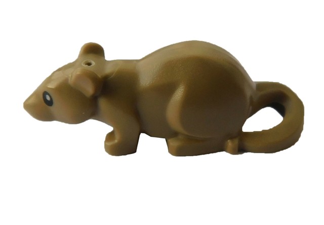 Lego Ratte dunkelbeige (dark tan) Maus Tier Harry Potter Friends ...