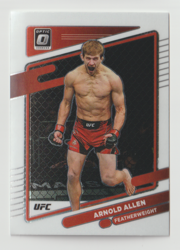 2022 Donruss Optic UFC Ultimate Fighting Championship #53 Arnold Allen ...