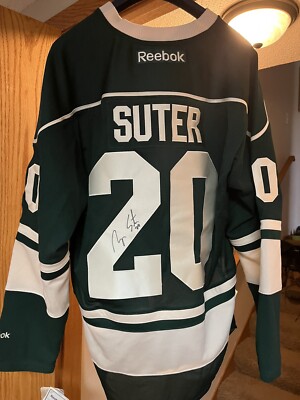 Ryan Sutter Autographed NHL Minnesota Wild Reebok Jersey | eBay