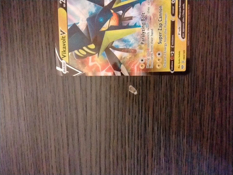 Vikavolt V Ultra Rare Pokémon Card | Sword & Shield | Holo Rare | TCG ...