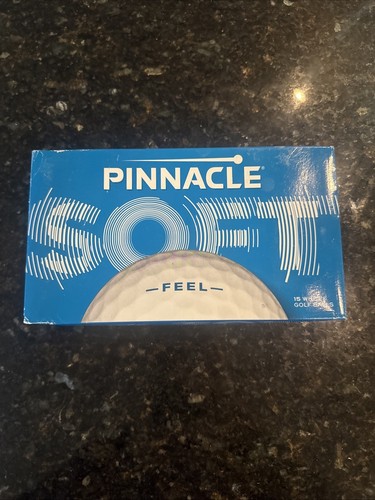 Pinnacle Soft Golf Balls White Extremely Low Compression Core 12 Pack ...