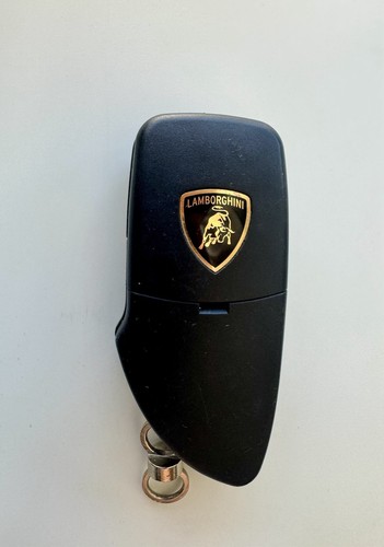 LAMBORGHINI GALLARDO REMOTE FLIP KEY FOB ~ GOLD LAMBO LOGO ~ OEM 2004 ...