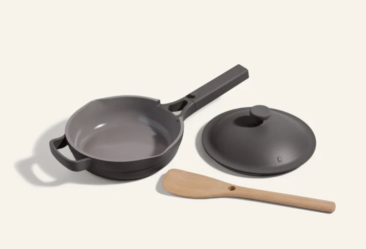Our Place 8.5" Ceramic Nonstick Mini Always Pan Char-Gris Anthracite 1. ...