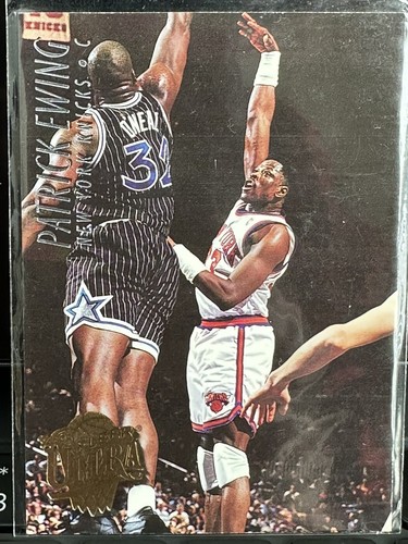 1994-95 Fleer Ultra Patrick Ewing with Shaq #125 New York Knicks | eBay