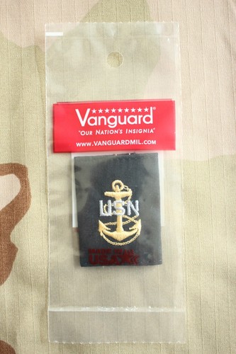 USN US NAVY CPO E-7 CHIEF PETTY OFFICER NWU WINTER UNIFORM BLACK ...