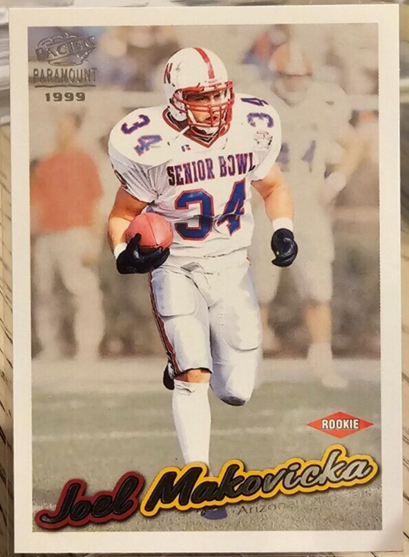 1999 Pacific Paramount Joel Makovicka RC #3 Arizona Cardinals | eBay