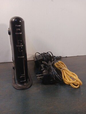 VERIZON WIRELESS ACTIONTEC DSL GATEWAY MODEM GT784WNV w/power cord ...