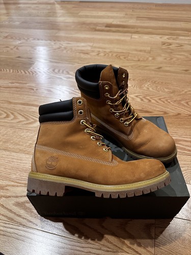 Men's Timberland Premium 6-Inch Waterproof Boot Wheat TB0100617131 | eBay