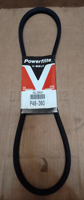 POWERLITE 4L360 Vbelt 1/2" x 36" inch V-belt NIB - P48-360 | eBay