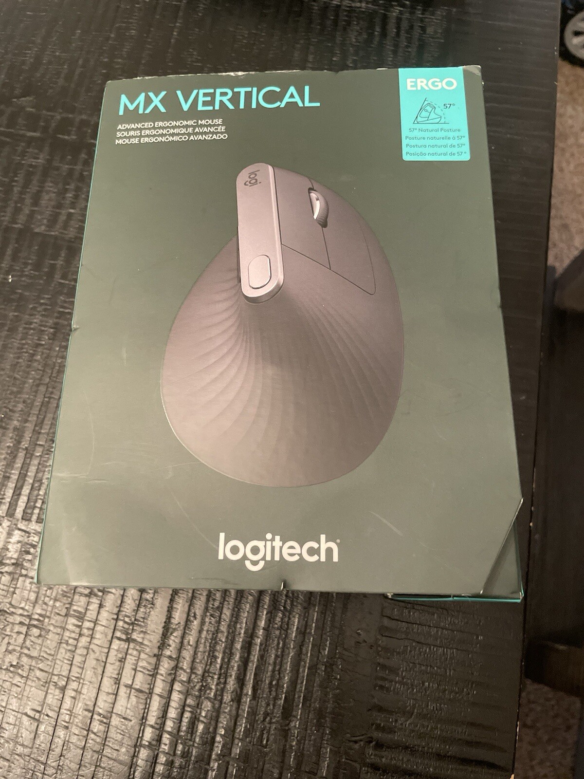 Logitech MX Vertical Advanced Ergonomic Wireless Mouse for sale online ...