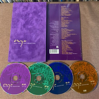 ENYA Only Time -The Collection UK 4-CD BOX 2-49211 2002 issue Digibook ...