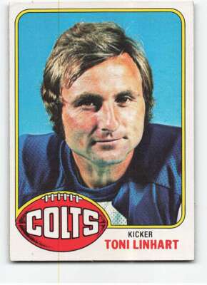 1976 Topps #209 Toni Linhart EX Excellent Colts 116199 | eBay