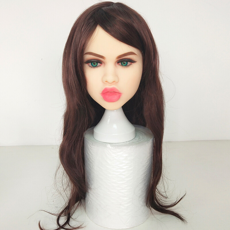 Masturbation Real TPE Sex Dol l Head With Oral Function Applied To dol ...