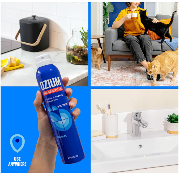 2 pack Ozium Air Freshener Dispenser 8oz. Scent, Single-shot | eBay
