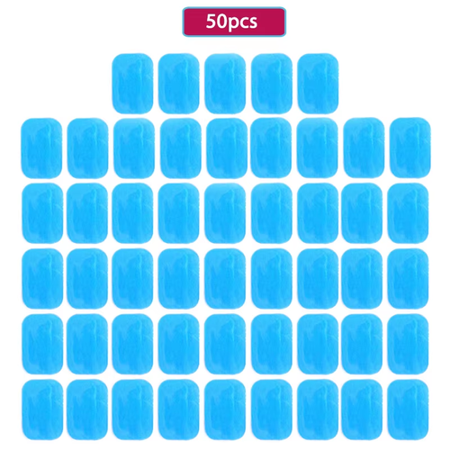 50/100Pcs Replacement ABS Gel Pads EMS Abdominal Muscle Stimulator ...