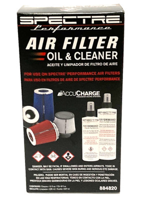 Spectre Performance Accu-Charge Air Filter Oil and Cleaner Kit, SPE ...