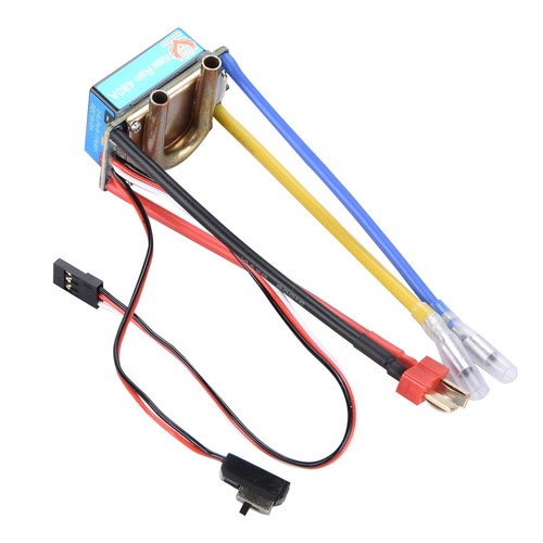 RC Auto Car Boat 60A Brushed ESC Waterproof Motor Electronic Speed ...