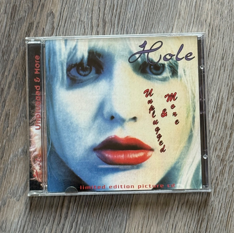 HOLE CD - Courtney Love - UNPLUGGED & MORE LIVE ULTRA RARE LIMITED ...