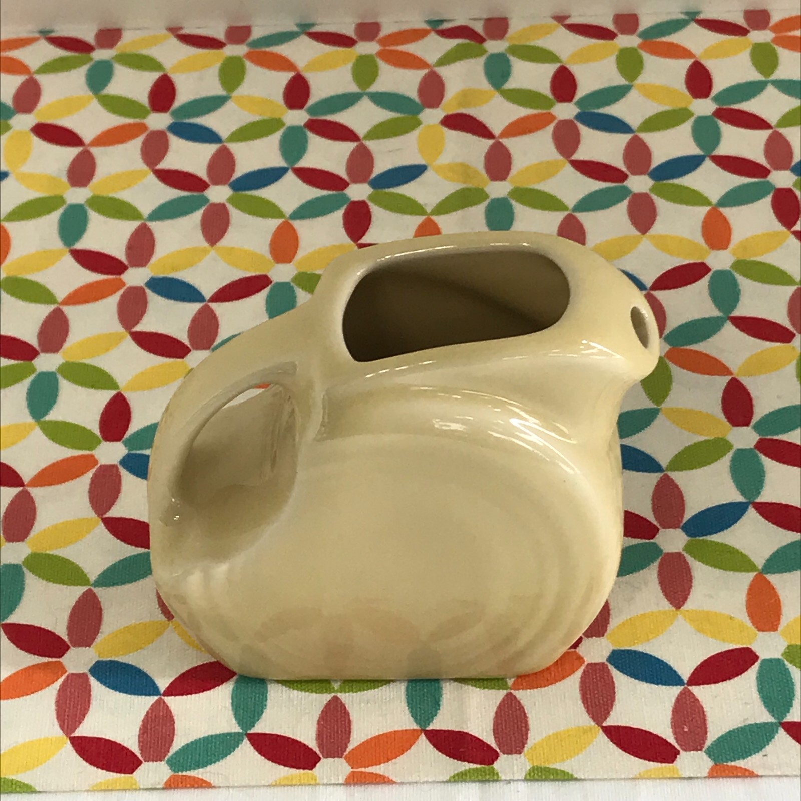Fiestaware Ivory Mini Disc Pitcher Fiesta Small Creamer | eBay
