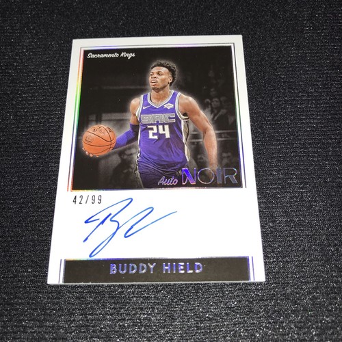 2018-19 Panini Noir - Auto Noir Color #NC-BHD Buddy Hield /99 (AU) for ...