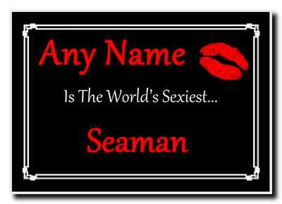 Seaman Personalised World's Sexiest Jumbo Magnet | eBay UK