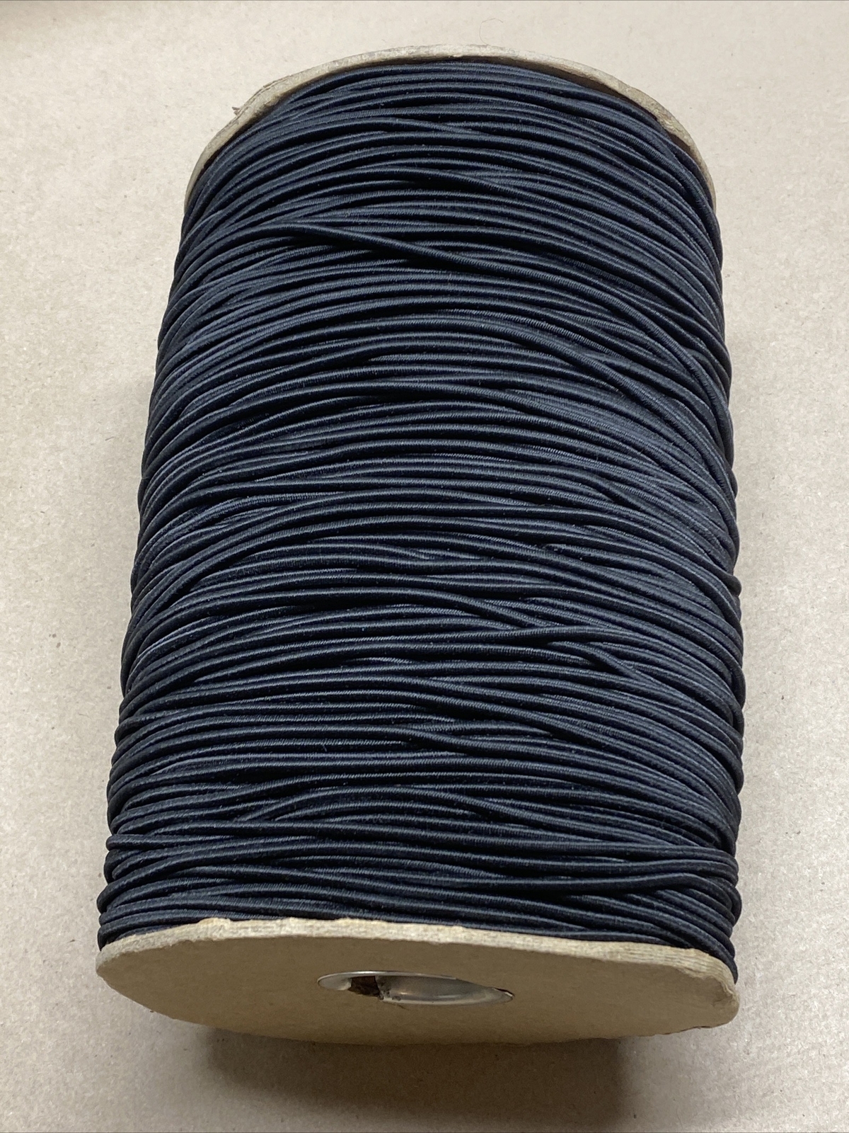 Shock Cord Elastic 3/32" X 1000' Black Polyester Spool Camping Bungee ...