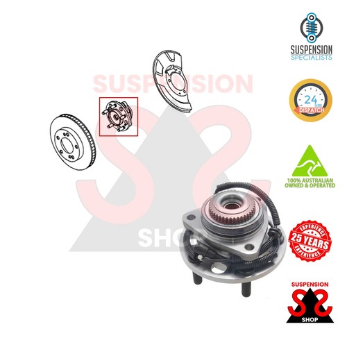 Front Axle Wheel Hub Suit SSANGYONG Actyon Sports 2.0 Xdi 4WD ACTYON ...